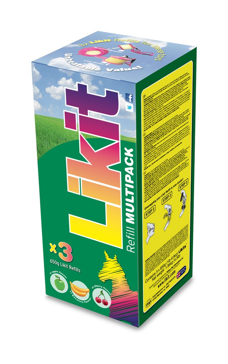 Likit Multipack (Pack of 3) Large Likits – The Equine Shed